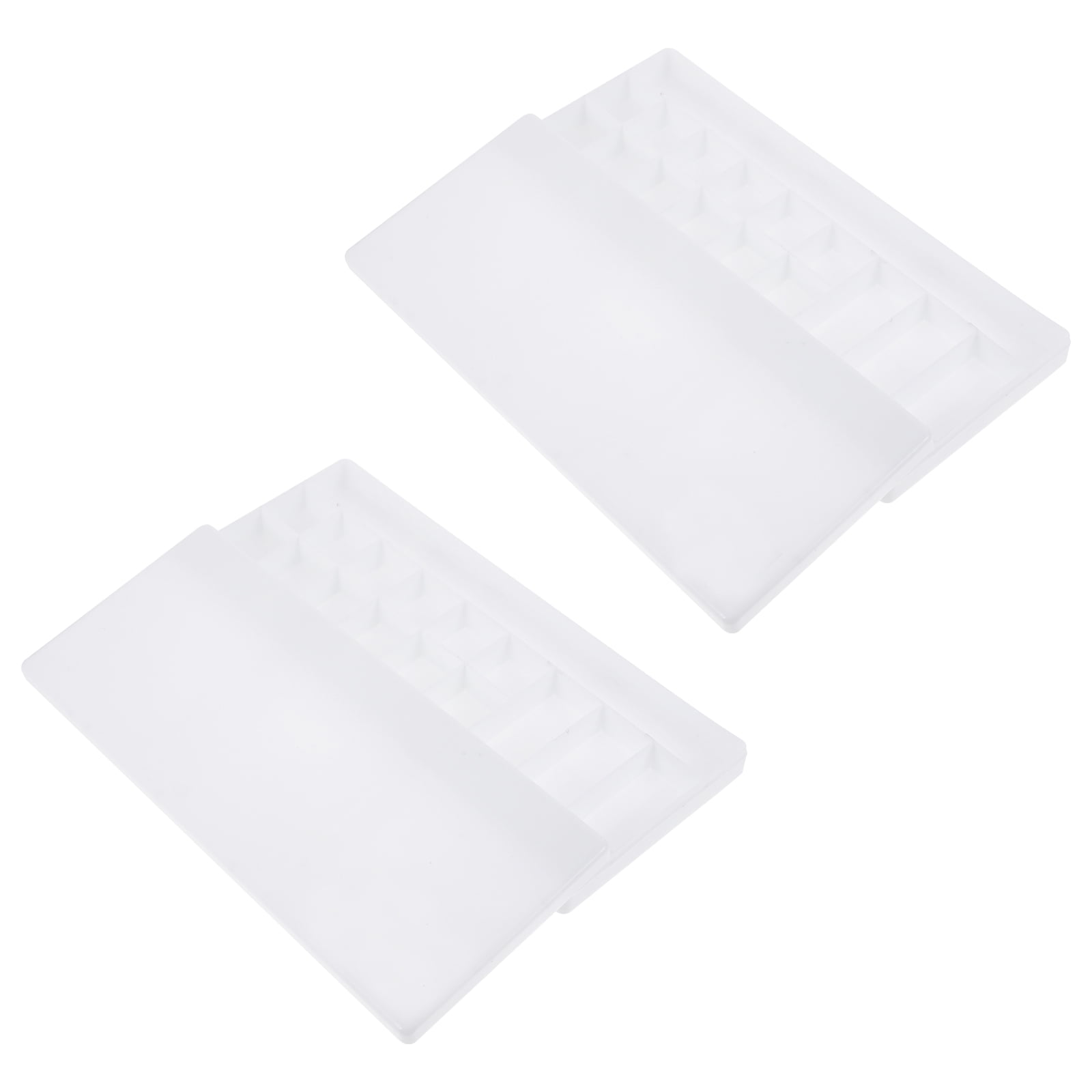 2 Pcs Melamine Bowls Watercolor Paint Mixing Tray Watercolor Paint Pan ...
