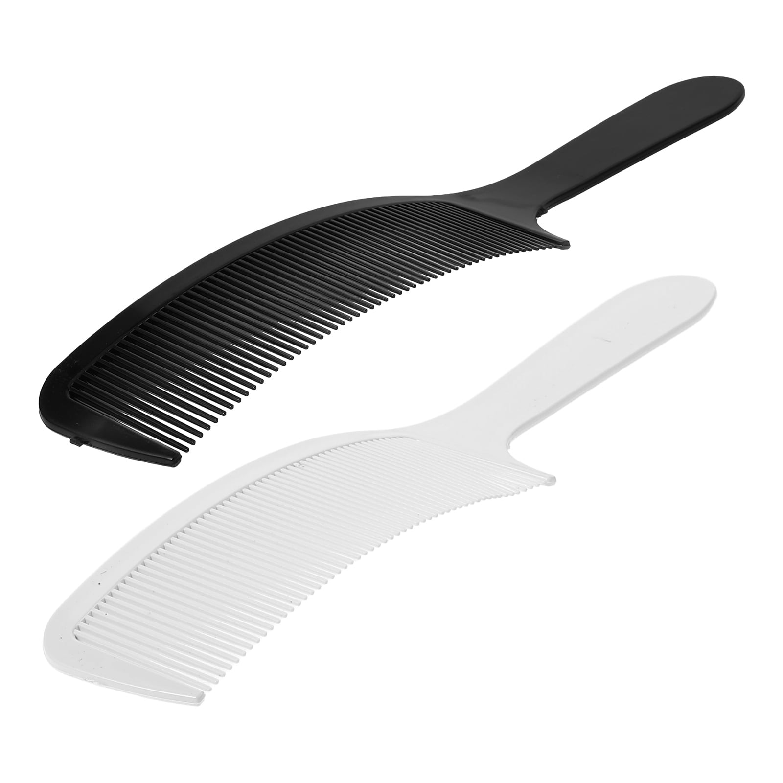 2 Pcs Men's Hair Cutting Comb Combs Curved Barber Comb Barber Hair ...