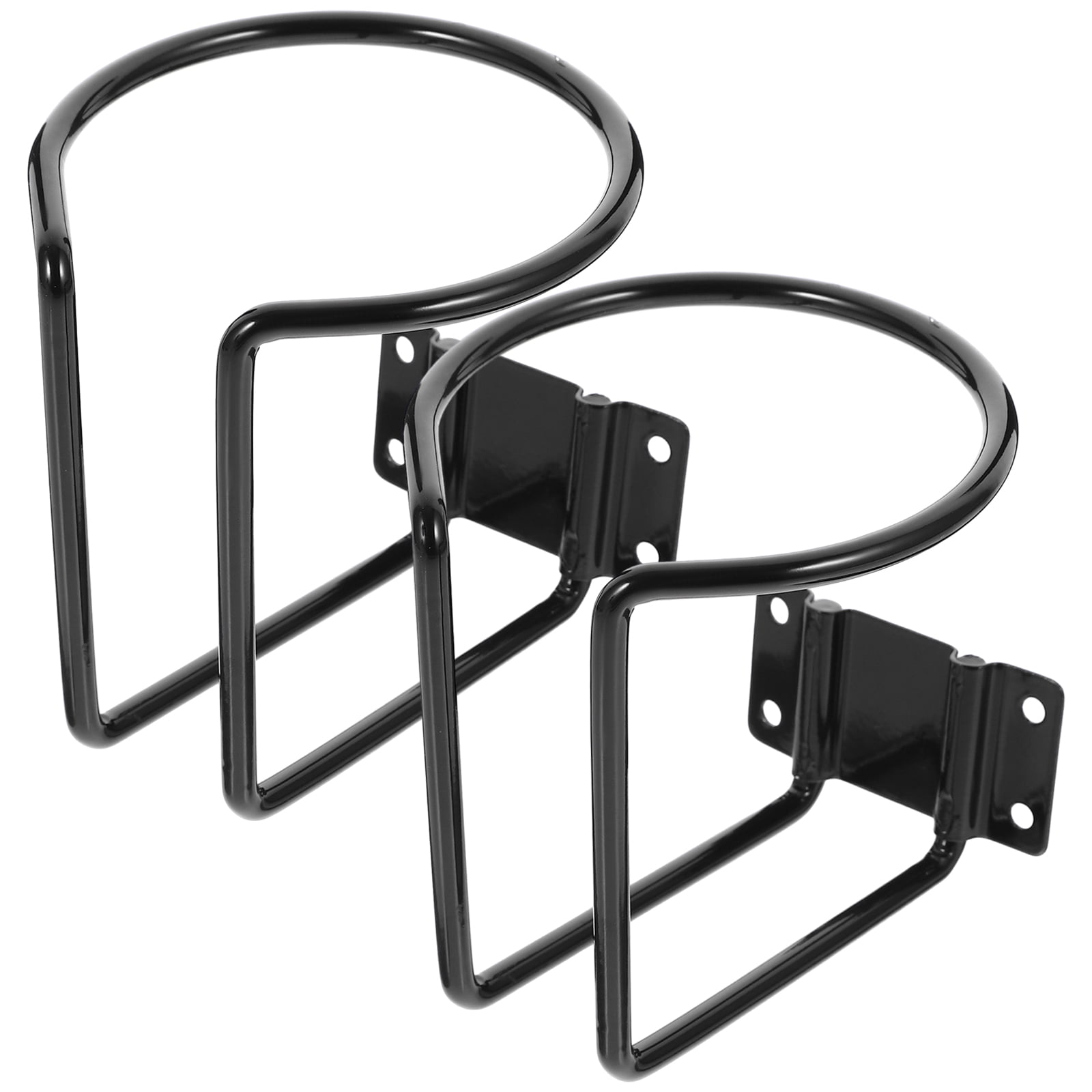 2 Pcs Metal Boat Cup Holder Wall Mount Cupholder Car Purpose Holders ...