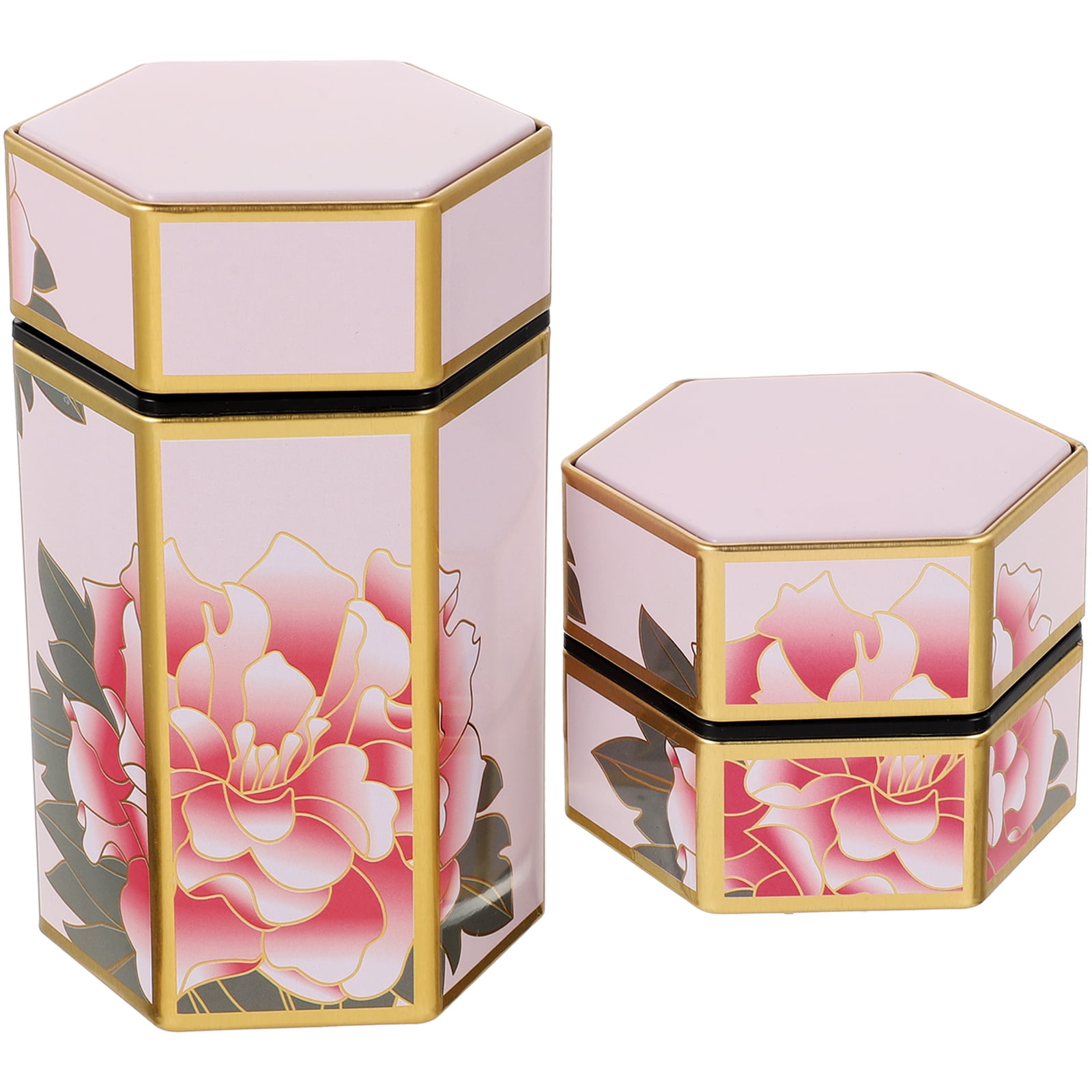 Koolleo 2Pcs Candy Storage Jars Practical Candy Storage Jars Desktop ...