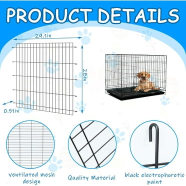 Pet Expressions Pink 24 Inch Colored Metal Wire Dog Crate - Available ...