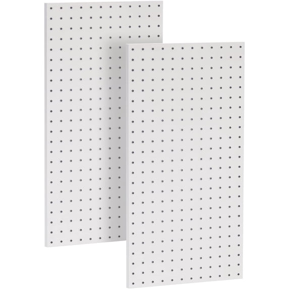2 Pcs Metal Pegboard Wall Panels, Peg Boards for Garage Tool Storage ...