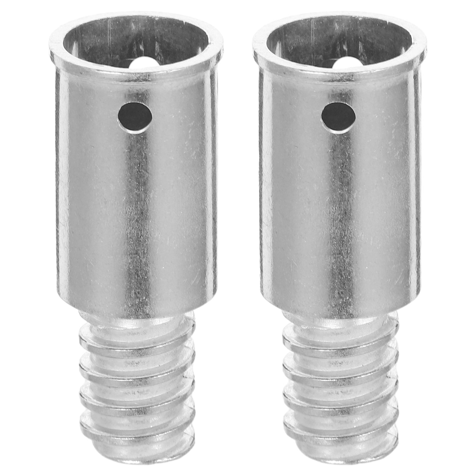 2 Pcs Metal Pole Mop Accessories Handle Tips for Poles Tips for ...