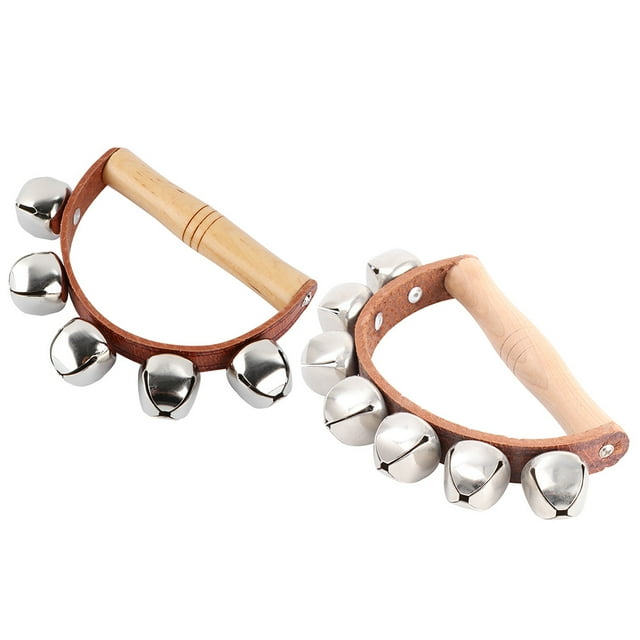 2 Pcs Metal Toys for Children Kids' Wooden Orff Semicircle Percussion ...