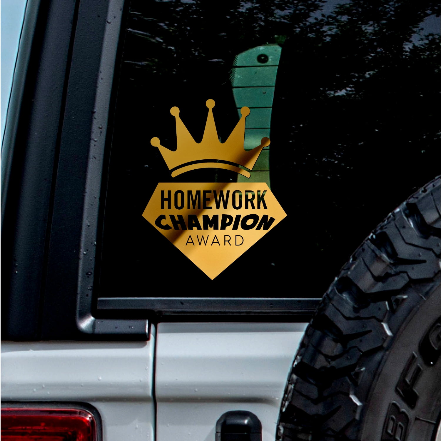 (2 Pcs, Metallic Gold, 0.8'' X 1'') Transparent Adhesive Decal Sticker ...