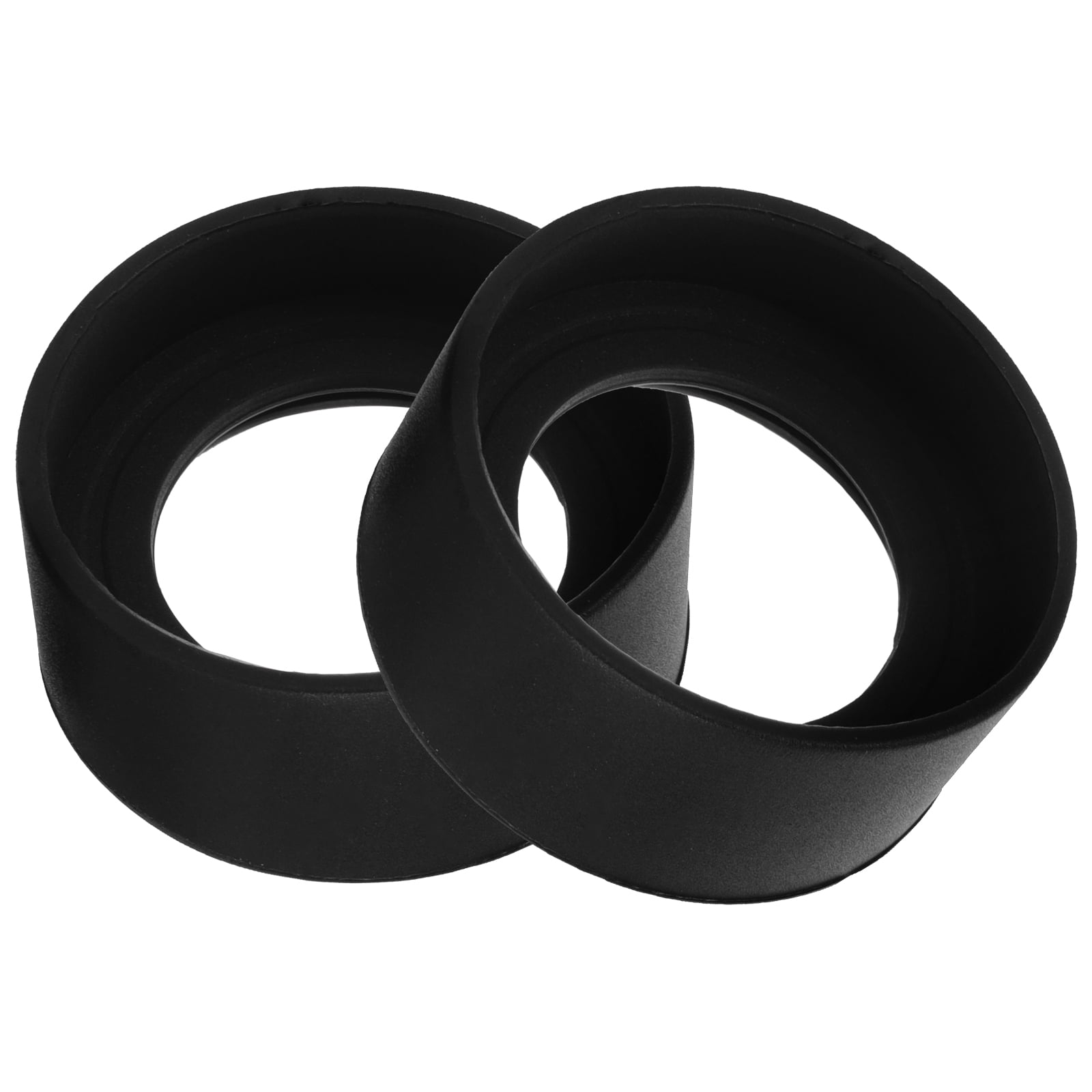 2 Pcs Microscope Goggles Binocular Eye Cups Replacement Eyemask Black ...