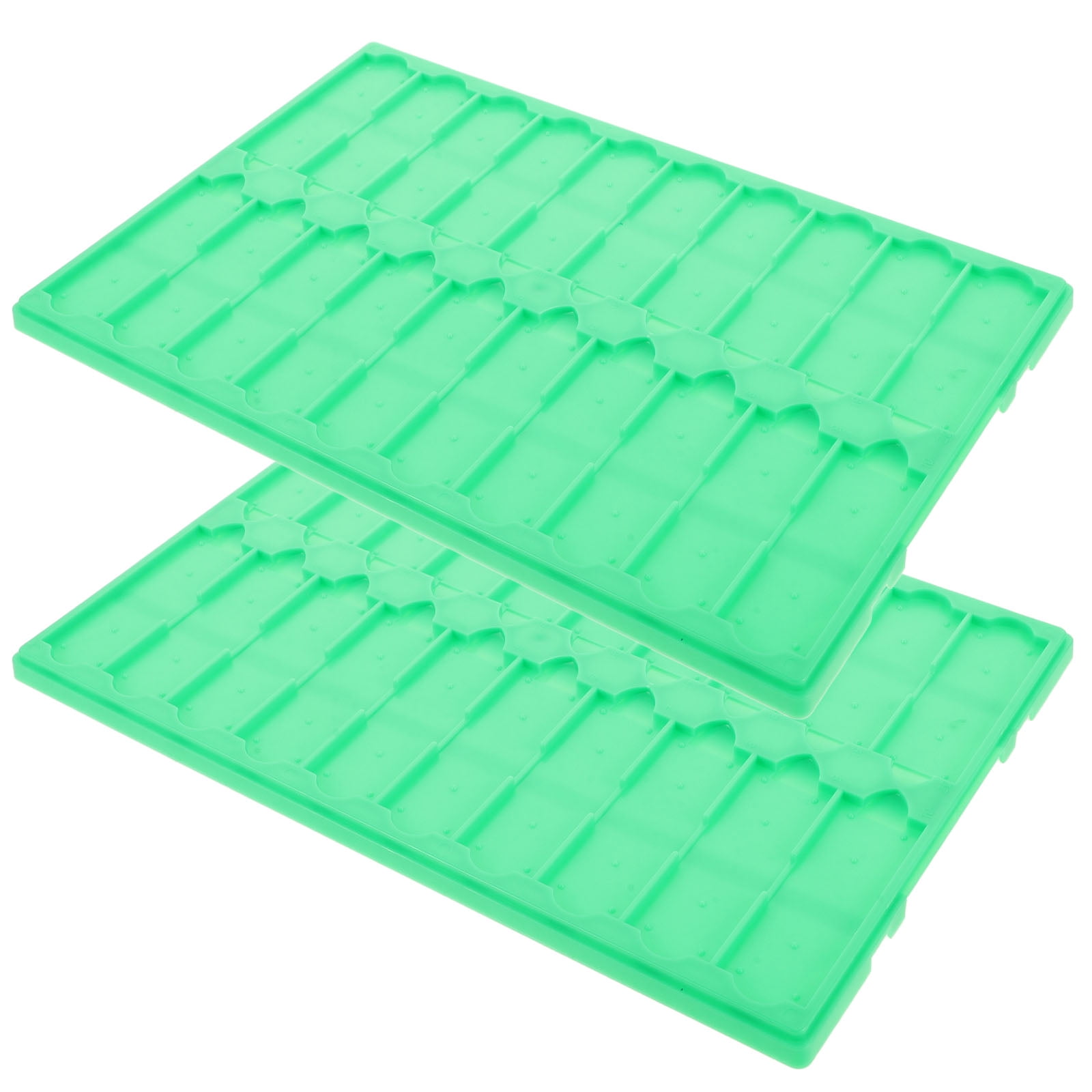 2 Pcs Microscope Slides Storage Holders Lab Microscope Slides Holder ...