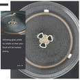 Rotating Microwave Carousel: 2 Pcs Glass Turntable Plates with Plastic ...
