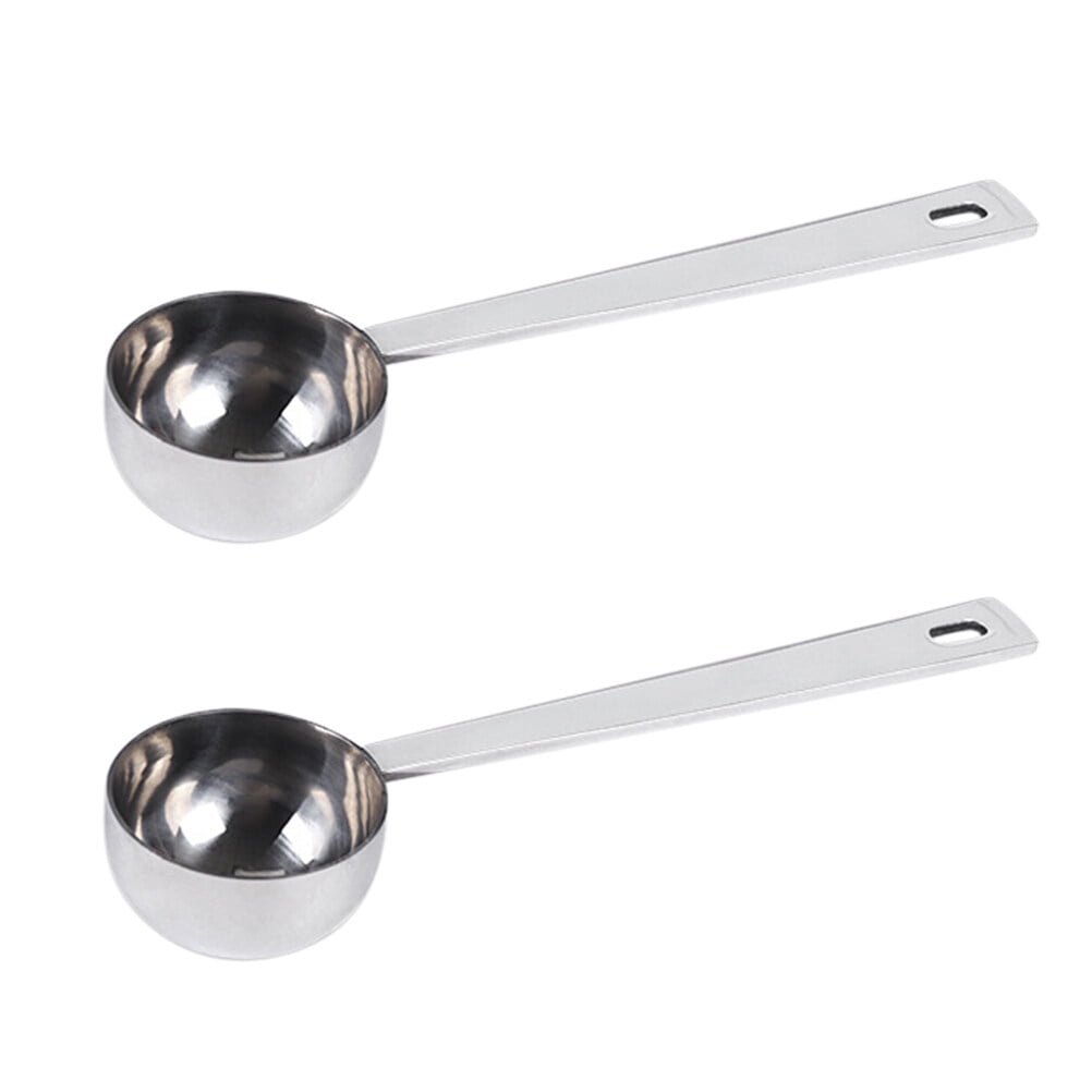 2 Pcs Milk Powder Measuring Spoon Sauce Tea Leaf Scoop Kitchen Teaspoon ...