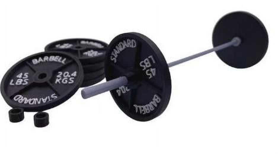 2 Pcs Mini Barbell Desk Toy Unique Barbell Shape Sturdy PLA Materials ...