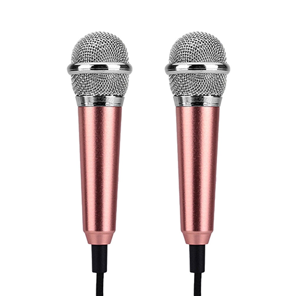 FRCOLOR Song Microphone for Phone Compatible with 3 5mm Audio Hole Easy ...