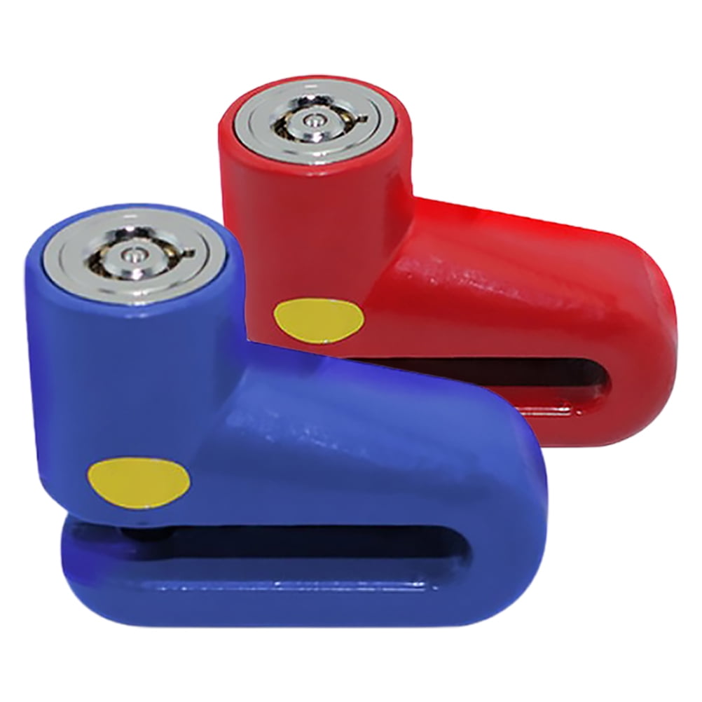 2 Pcs Mini Motorcycle Lock Heavy Duty Bike Lock Bike Security Lock Disc ...