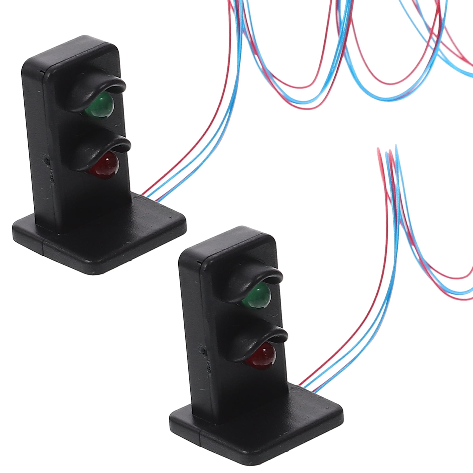 WRISTBIQUE Kids Toys Mini Signal Light ABS 2Pcs 0.79X0.51X0.51in ...