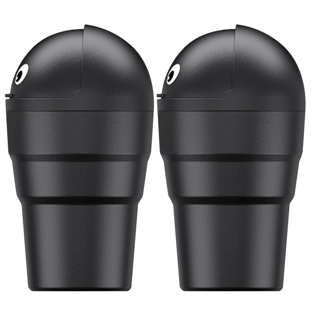 2 Pcs Mini Trash Can Cars Auto Trash Can for Trash Can Car Door Truck ...