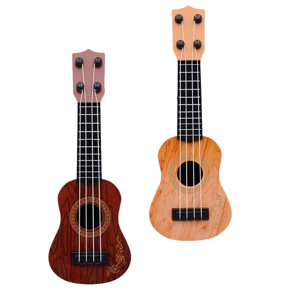 2 Pcs Mini Ukulele Children’s Toys Kids Plaything Kid Guitar Kids ...