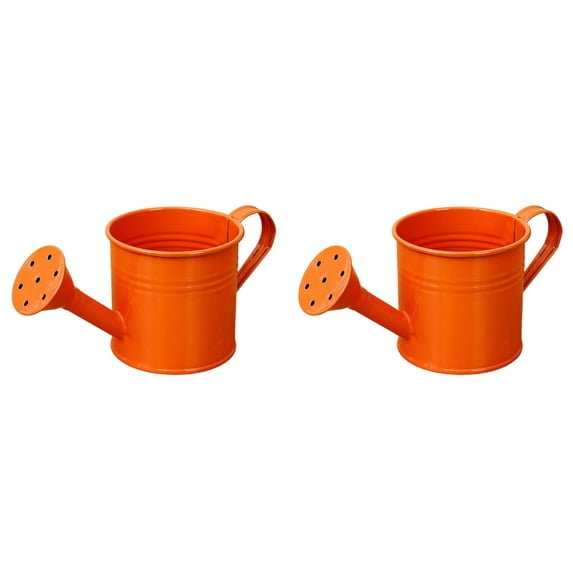 2 Pcs Mini Watering Can 2.9 x 2.8 x 3 Inch for Indoor Outdoor Gardening ...