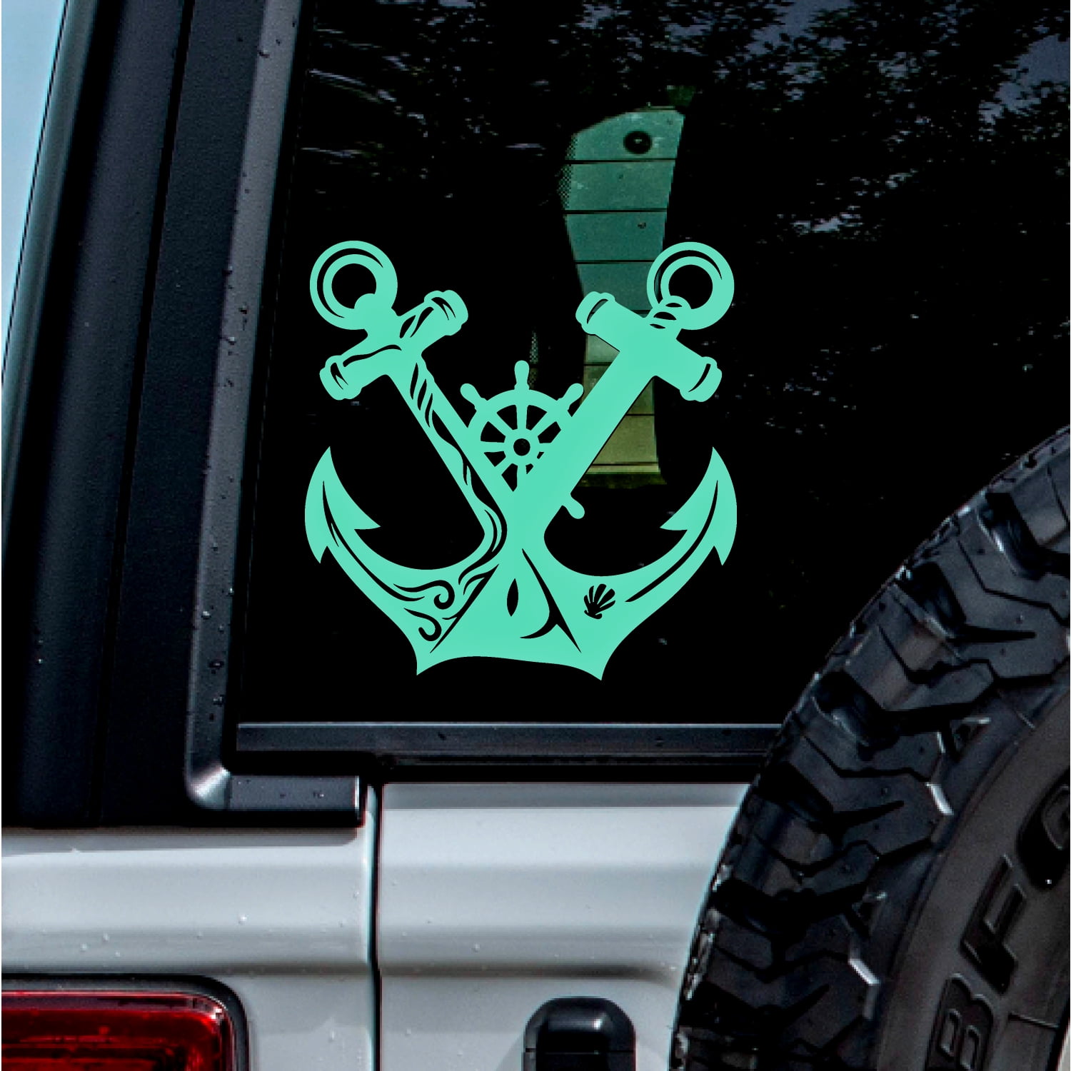 (2 Pcs Mint 11'' x 11.2'') - No Background - Waterproof of crossed ...