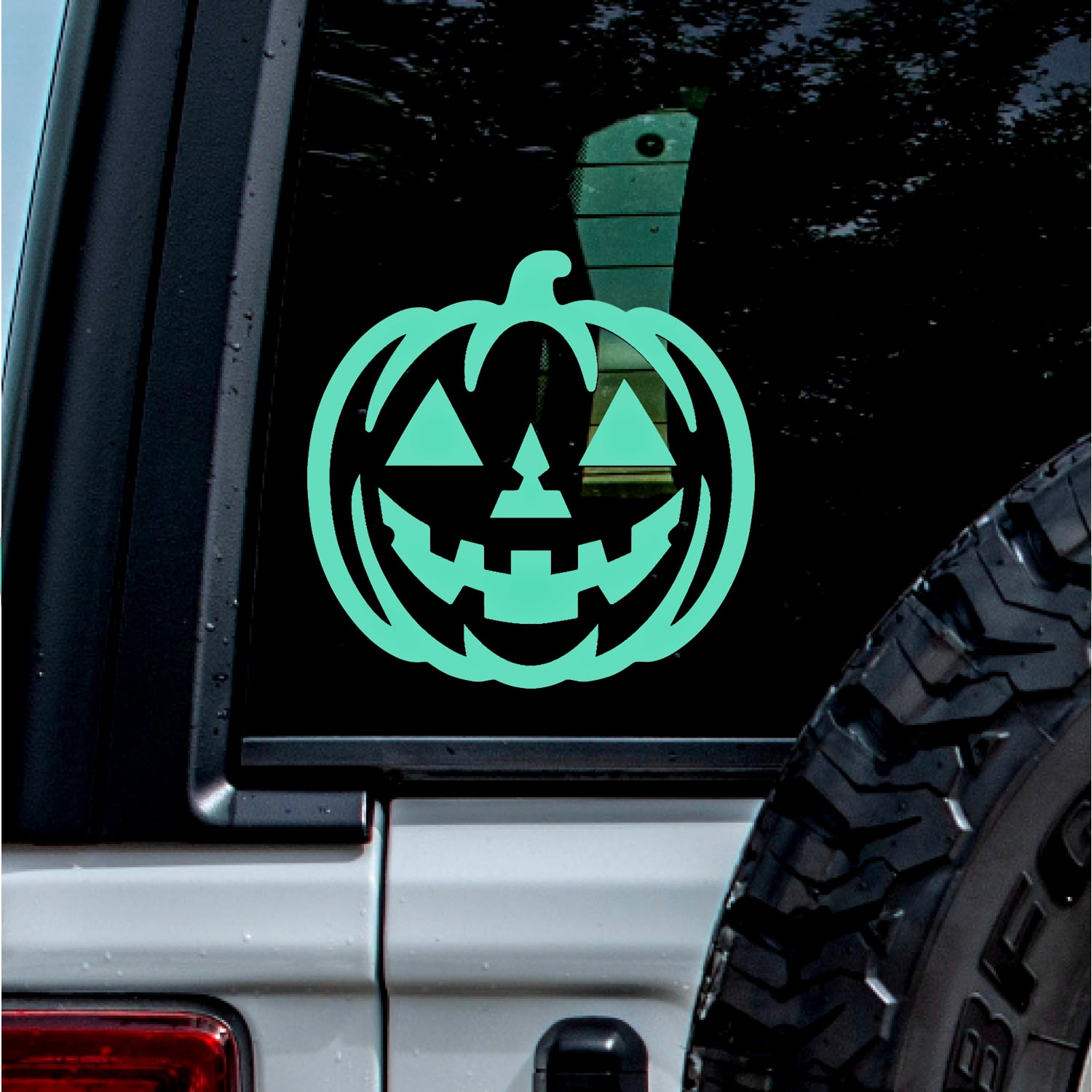 (2 Pcs, Mint, 3.9'' X 3.8'') Transparent Adhesive Decal Sticker Of ...