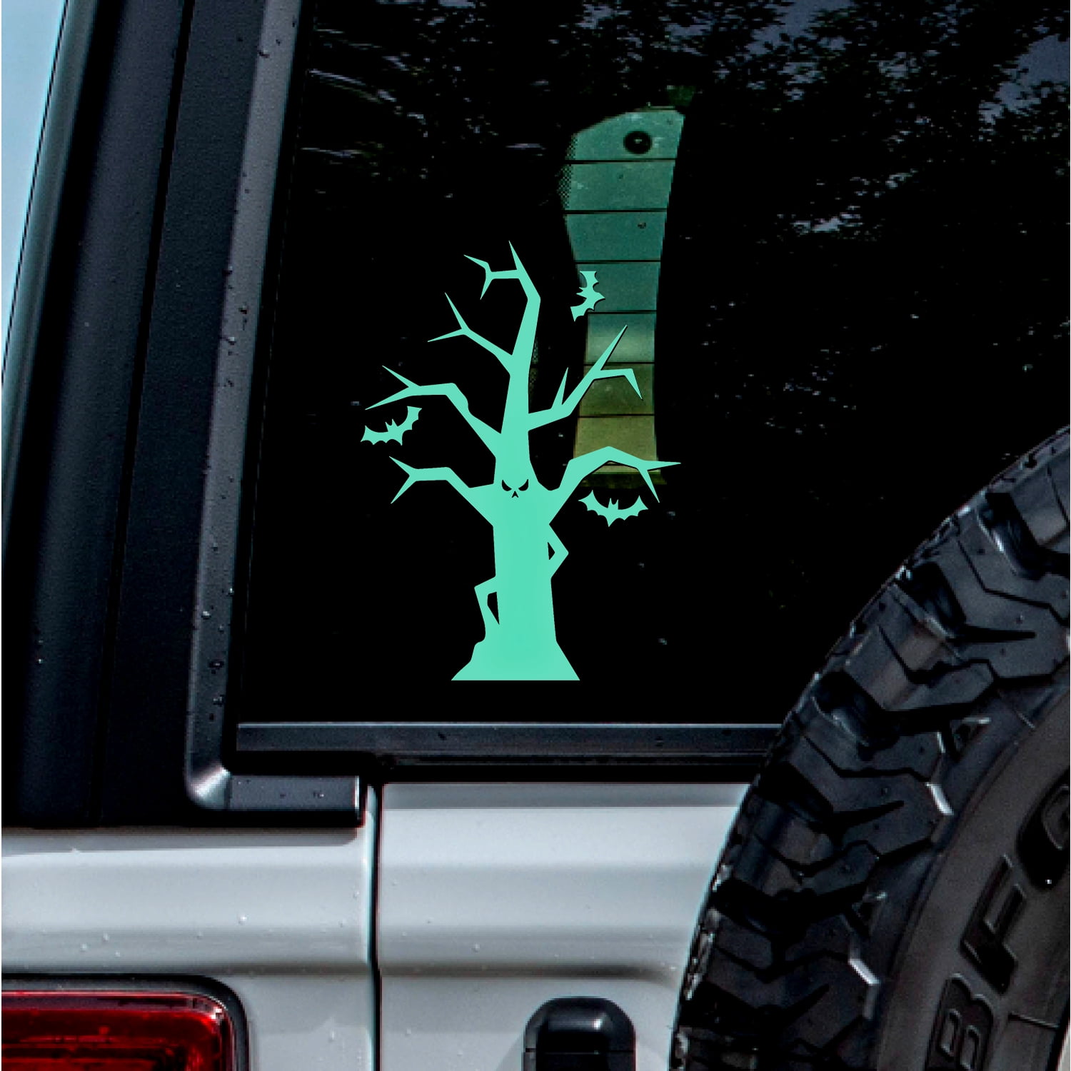 (2 Pcs, Mint, 4.8'' X 6.6'') Transparent Adhesive Decal Sticker Of ...