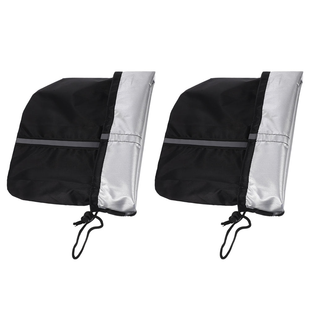 Phenofice Universal Black Side Mirror Covers for Car Use with Oxford ...