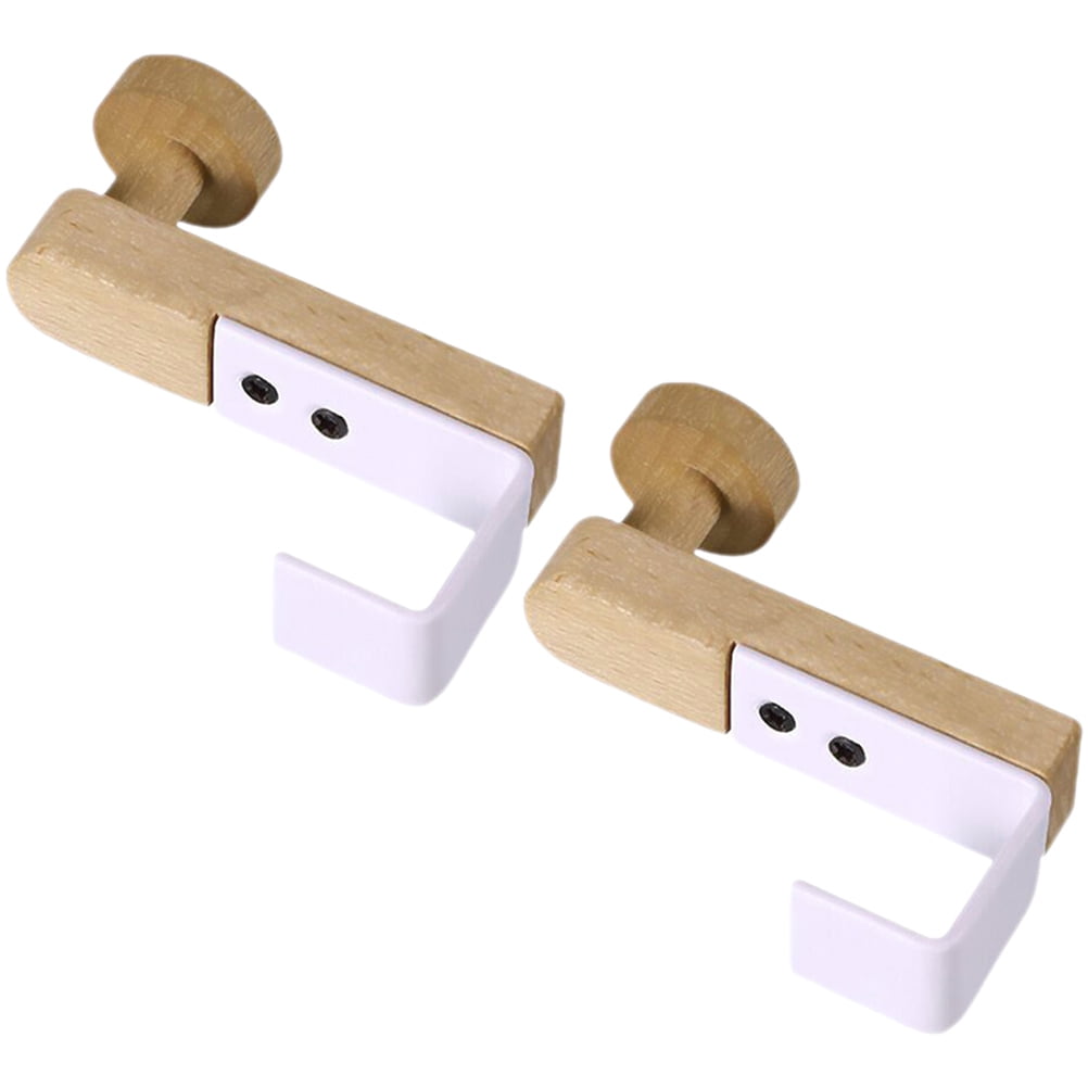 2 Pcs Mirrors over The Door Hook Organizer Hangers for Back Door Door ...