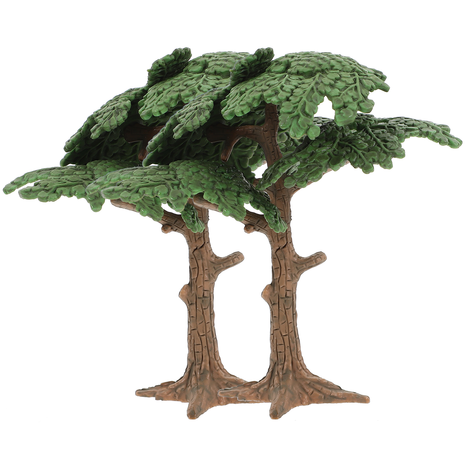 2 Pcs Model Tree Centerpieces for Tables Terrain Miniature Trees Crafts ...
