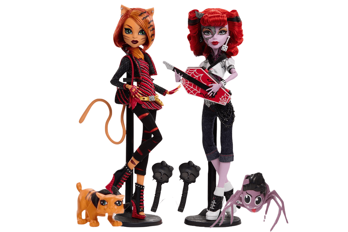 2 Pcs Monster Boo-riginal Creeproduction High Dolls Set,11.2 Inch ...