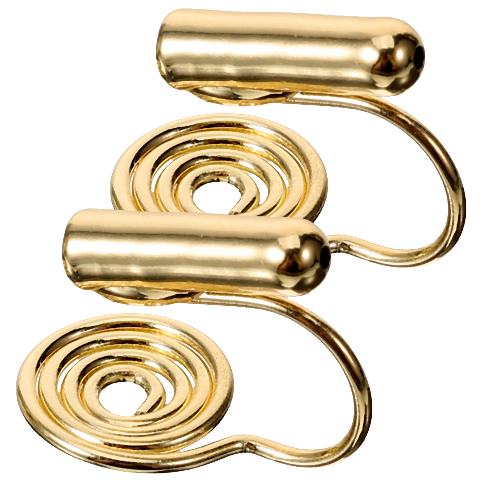 Worgeous 2pcs Ear Clips Copper DIY Earring Converters for No Hole Ears ...
