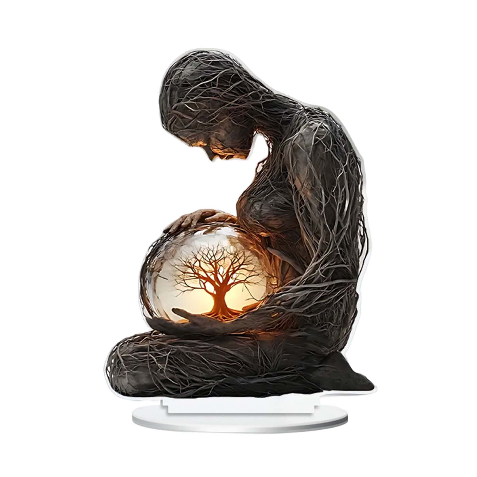 2 Pcs Mother's Day Tree of Life 2D Acrylic Desktop Decoration - Unique ...