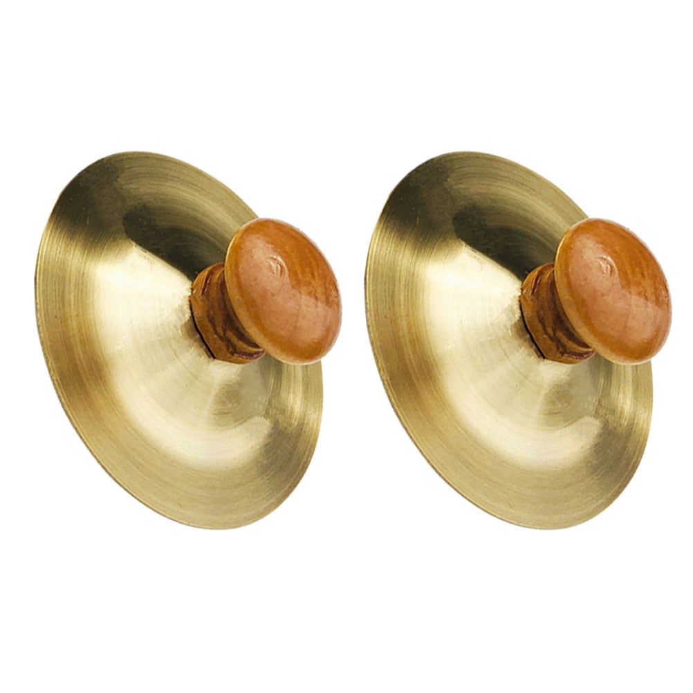 2 Pcs Musical Instruments Percussion Kids Toys Children's Small Cymbals ...