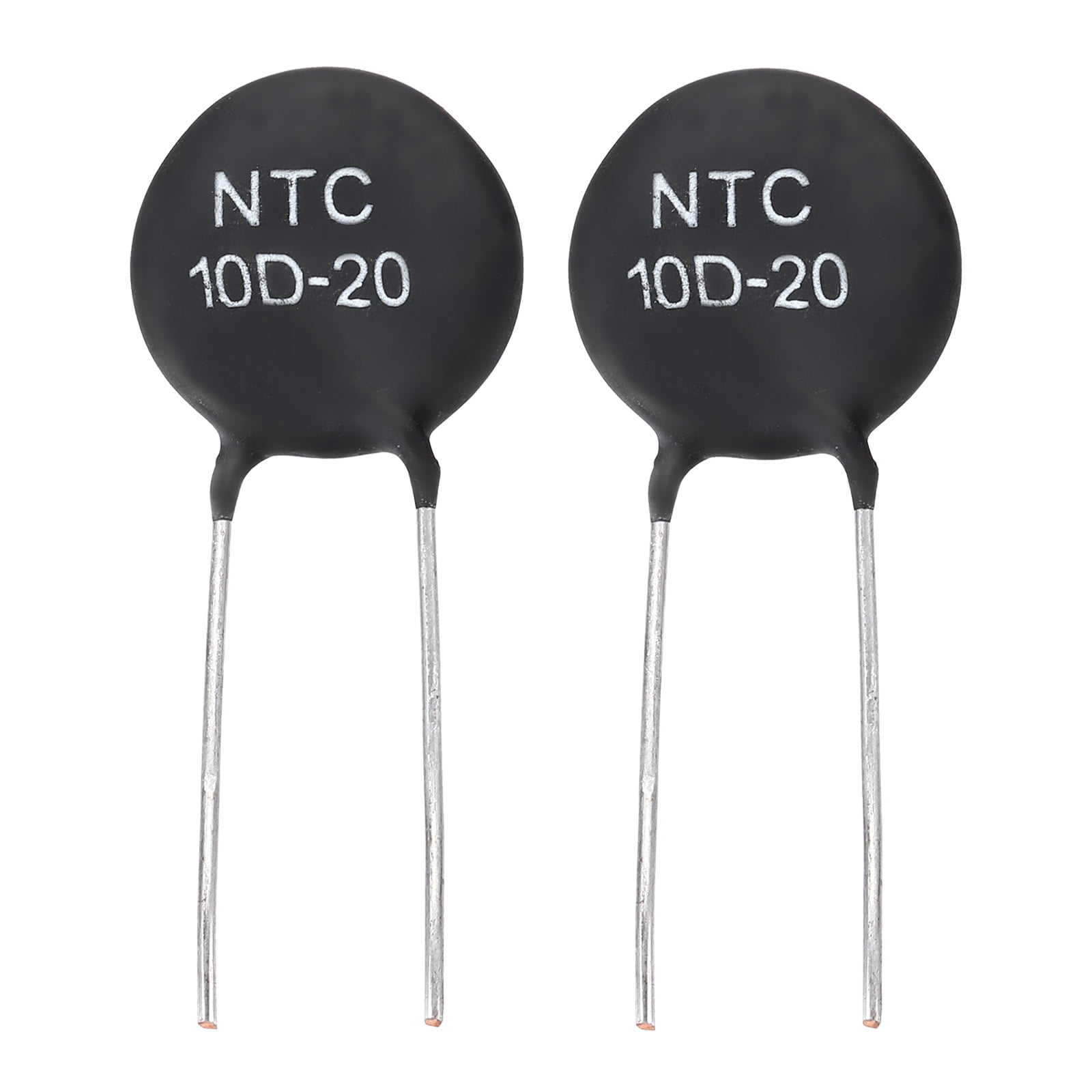 2 Pcs NTC 10D-20 10 Ohm MF72 Power Direct Heat Type Negative Temperature Coefficient Thermistor ...