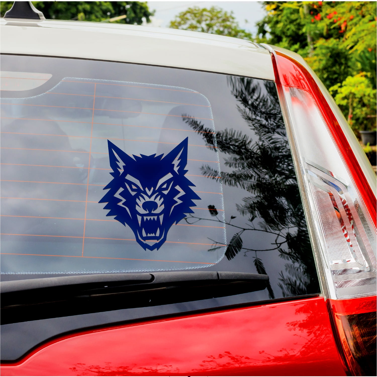 (2 Pcs Navy Blue 5.6'' x 6.1'') - No Background - Waterproof of COOL ...