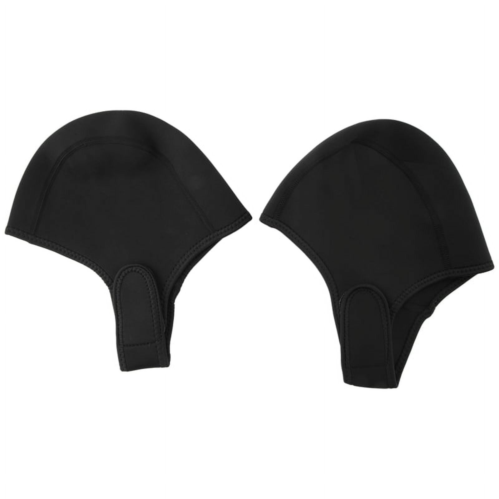 2 Pcs Neoprene Diving Hood Thermal Wetsuit Hood Cap Swim Caps with Chin ...