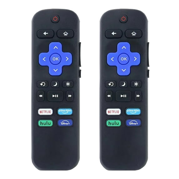 CaseCore 2 Pcs Replacement Remote Control, Compatible for Roku TV, TCL ...