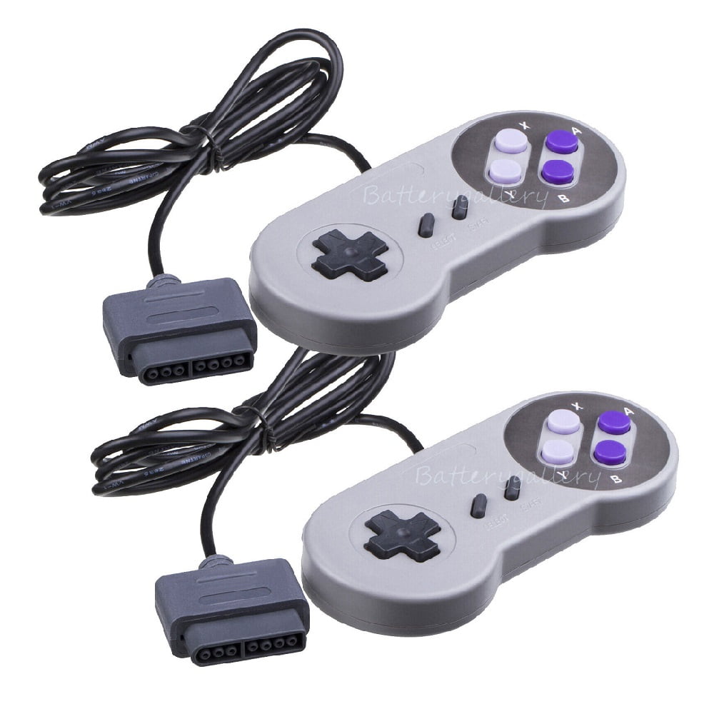 Nintendo Super Nintendo SNES Replacement Controller, 6FT Gray, Works ...