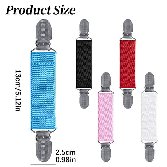 2 Pcs Non-Slip Sheet Clips, 5.1 Inch Adjustable Sheet Holder Grip Clips ...