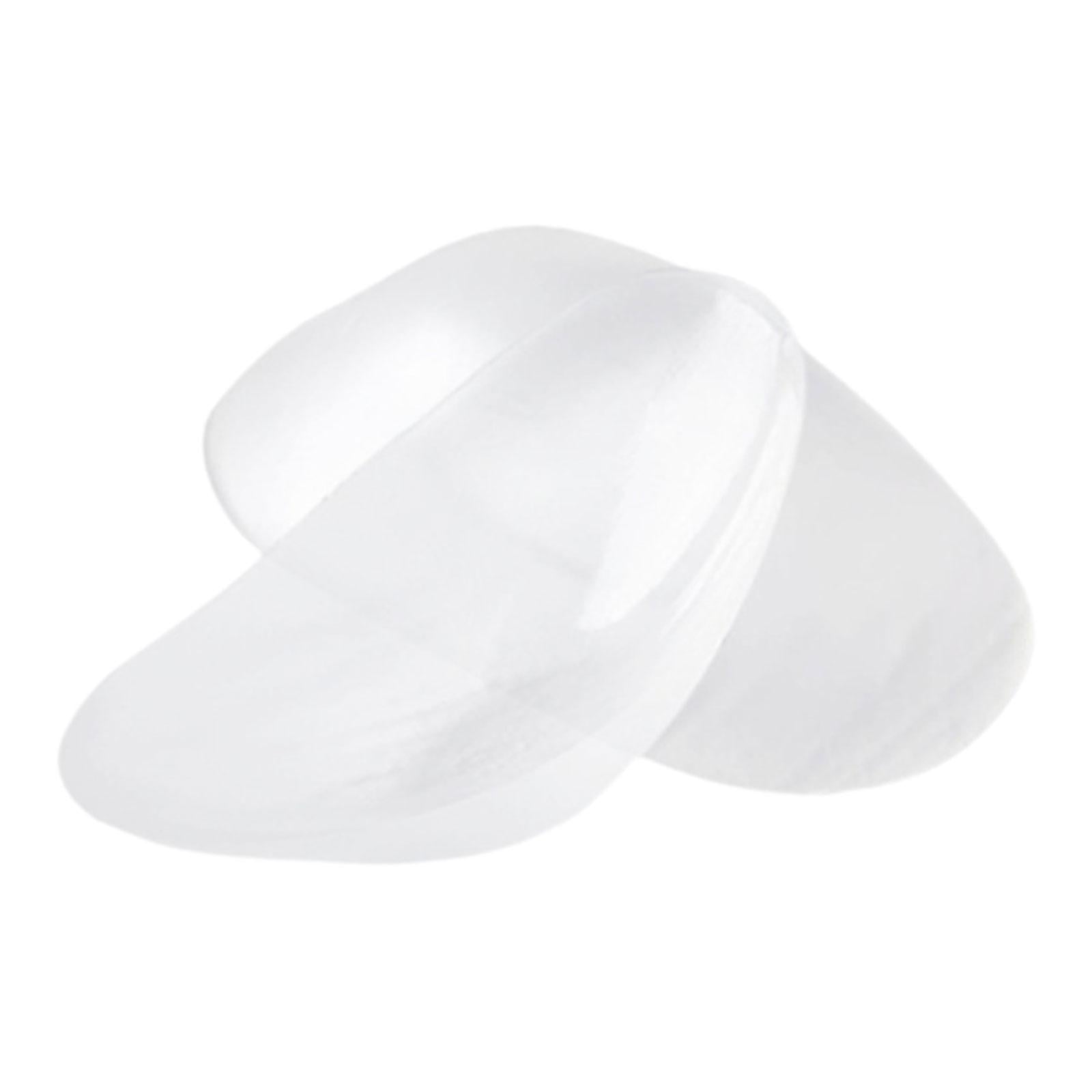 2 Pcs Non Slip Shoulder Pads Silicone Ergonomic Contoured Self Sticky ...