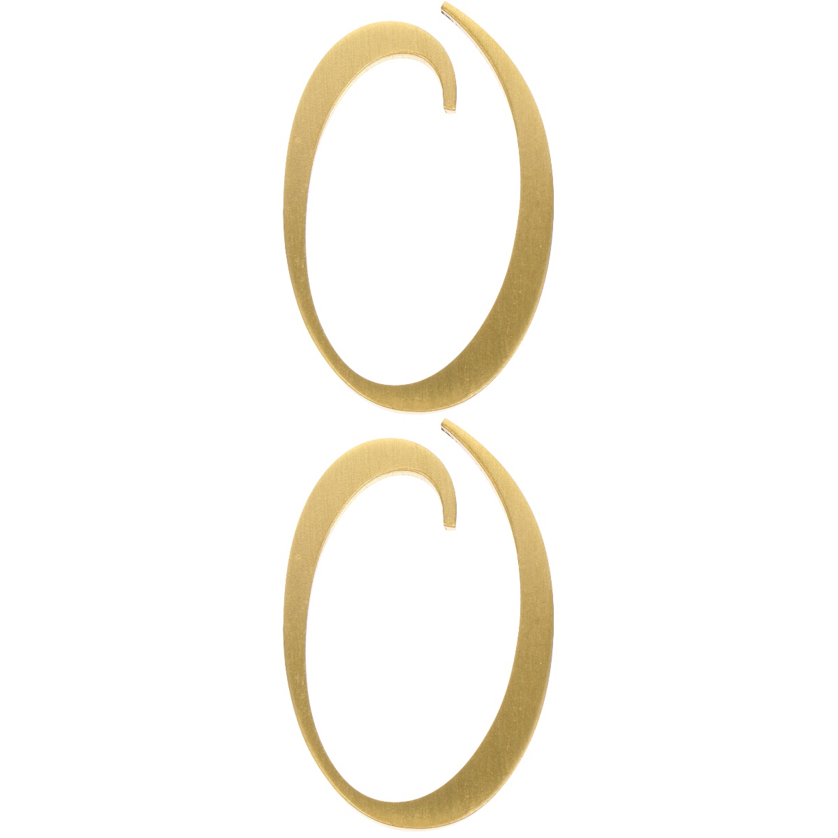 2 Pcs Number Sign Corridor Identification House Home Address Numbers ...