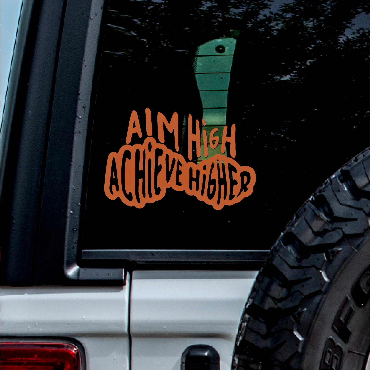 (2 Pcs, Nut Brown, 11.9'' X 8'') Transparent Adhesive Decal Sticker Of ...