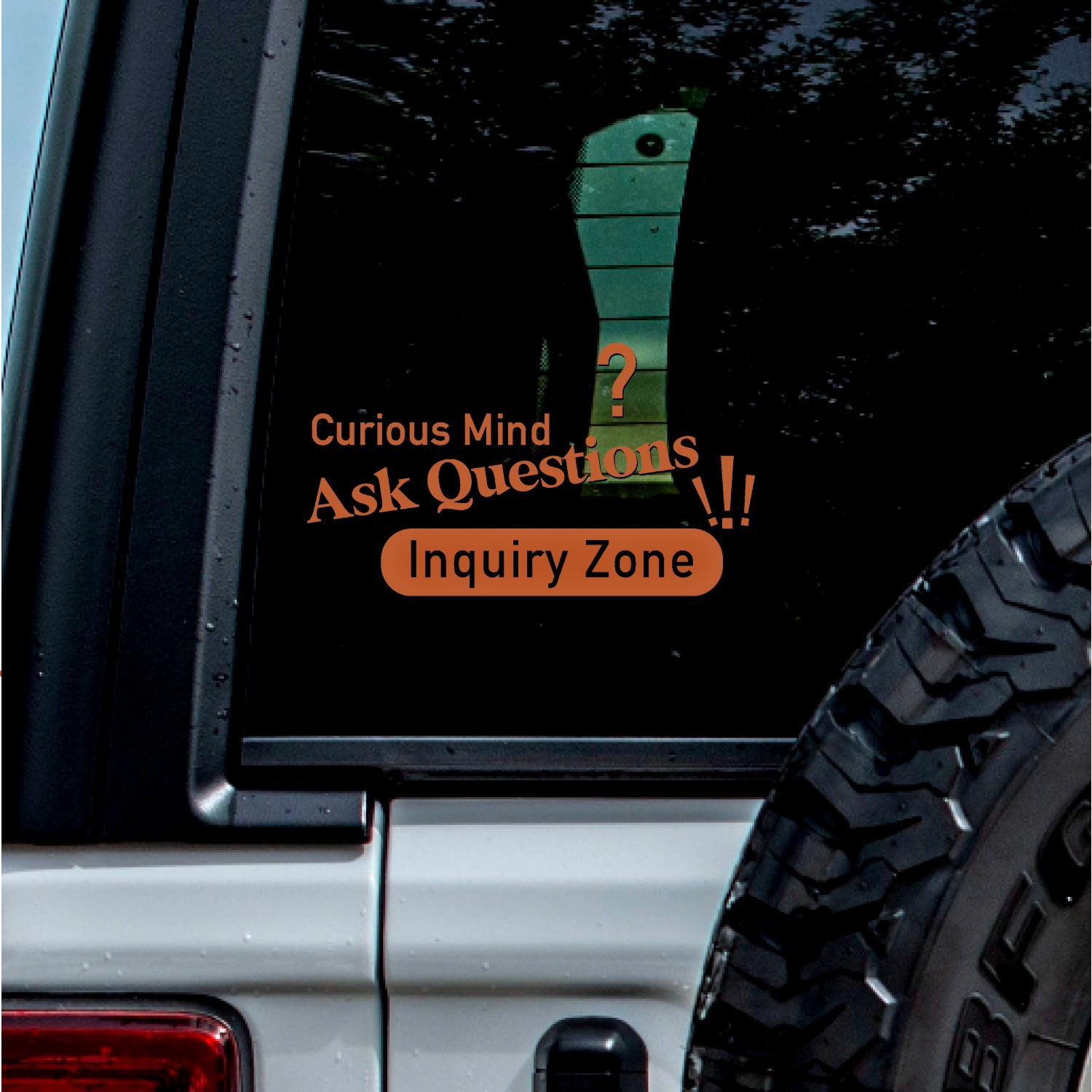 (2 Pcs, Nut Brown, 14'' X 7.9'') Transparent Adhesive Decal Sticker Of ...