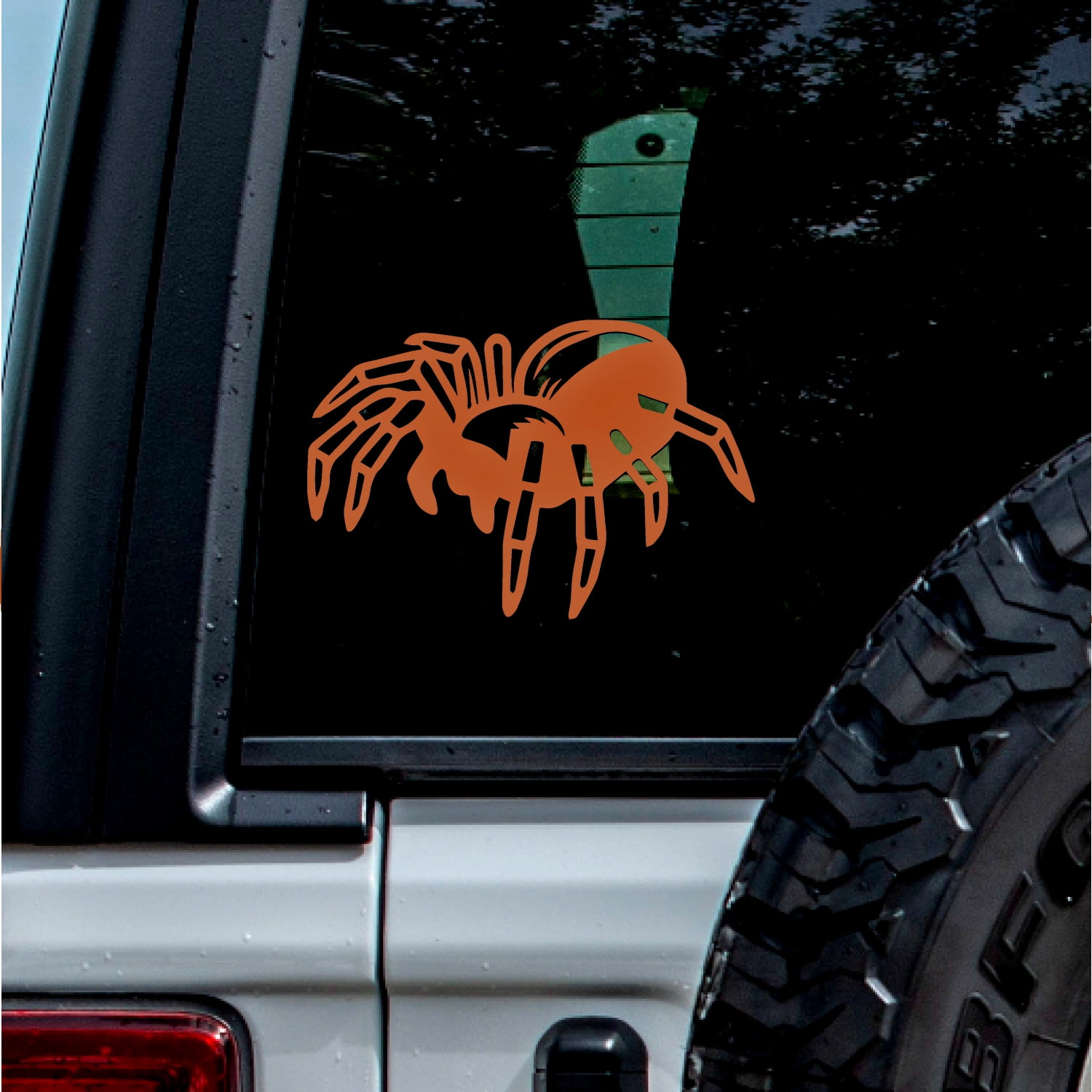 (2 Pcs, Nut Brown, 14'' X 9.3'') Transparent Adhesive Decal Sticker Of ...