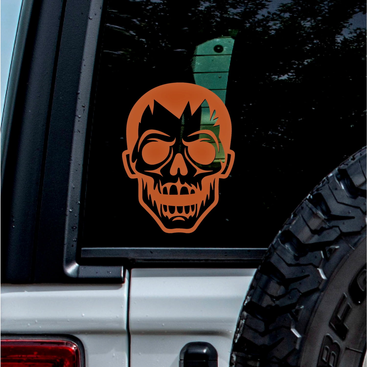 (2 Pcs, Nut Brown, 4.8'' X 6.4'') Transparent Adhesive Decal Sticker Of ...