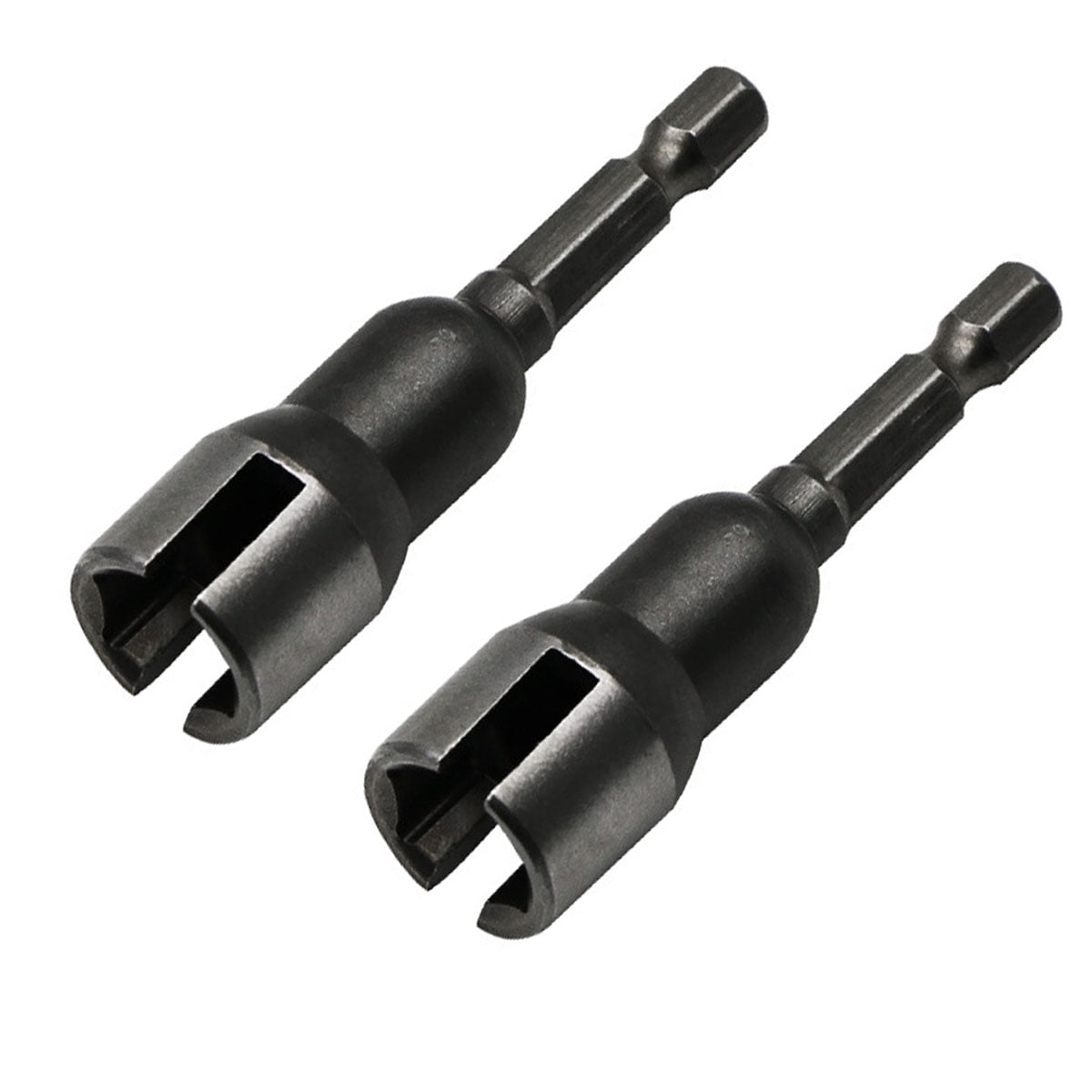 2 Pcs Nut Driver Wing Nut Driver Drill Bit Socket Wrenches Tools Set ...