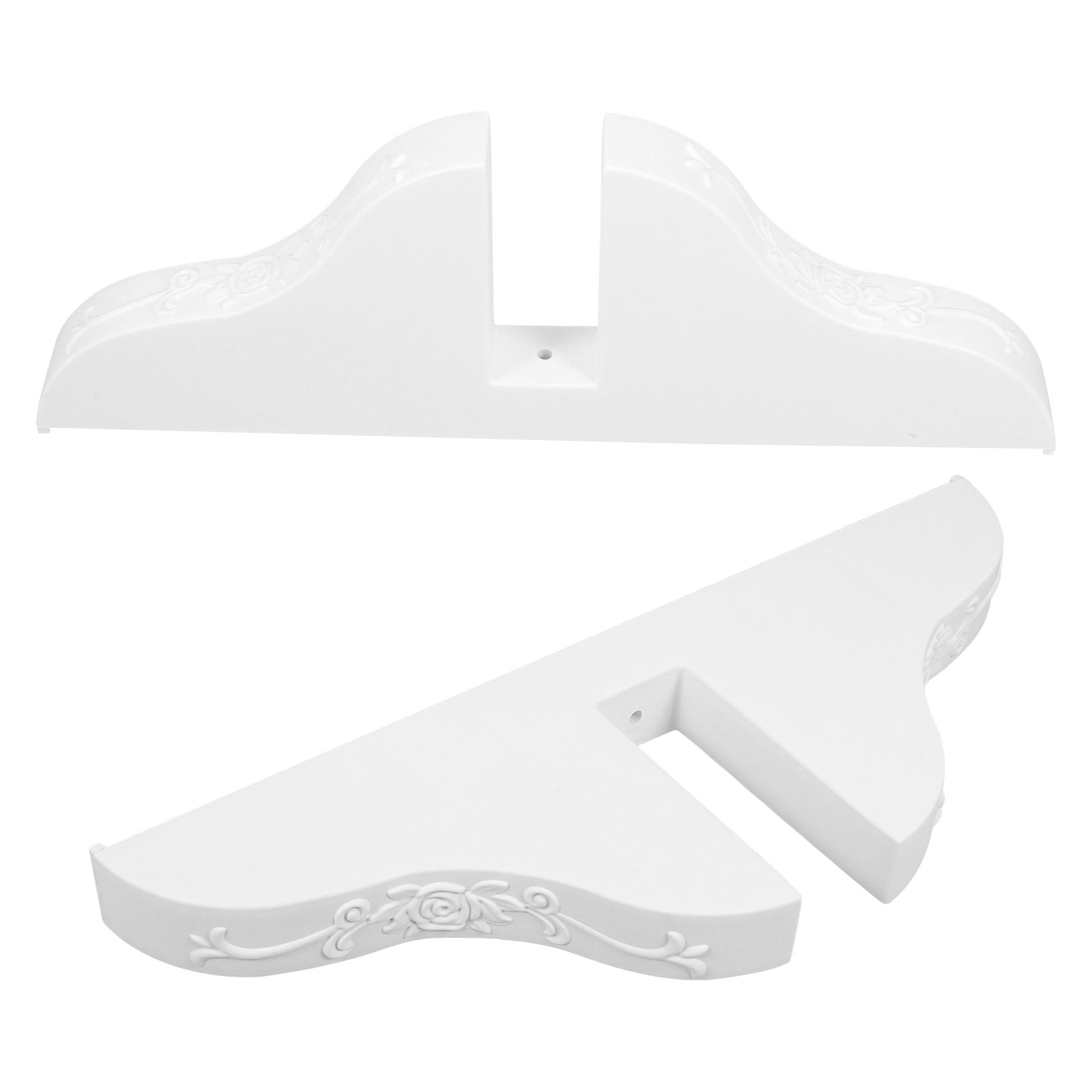 2 Pcs Office Casters Room Divider Base Screen Partition Bracket ...