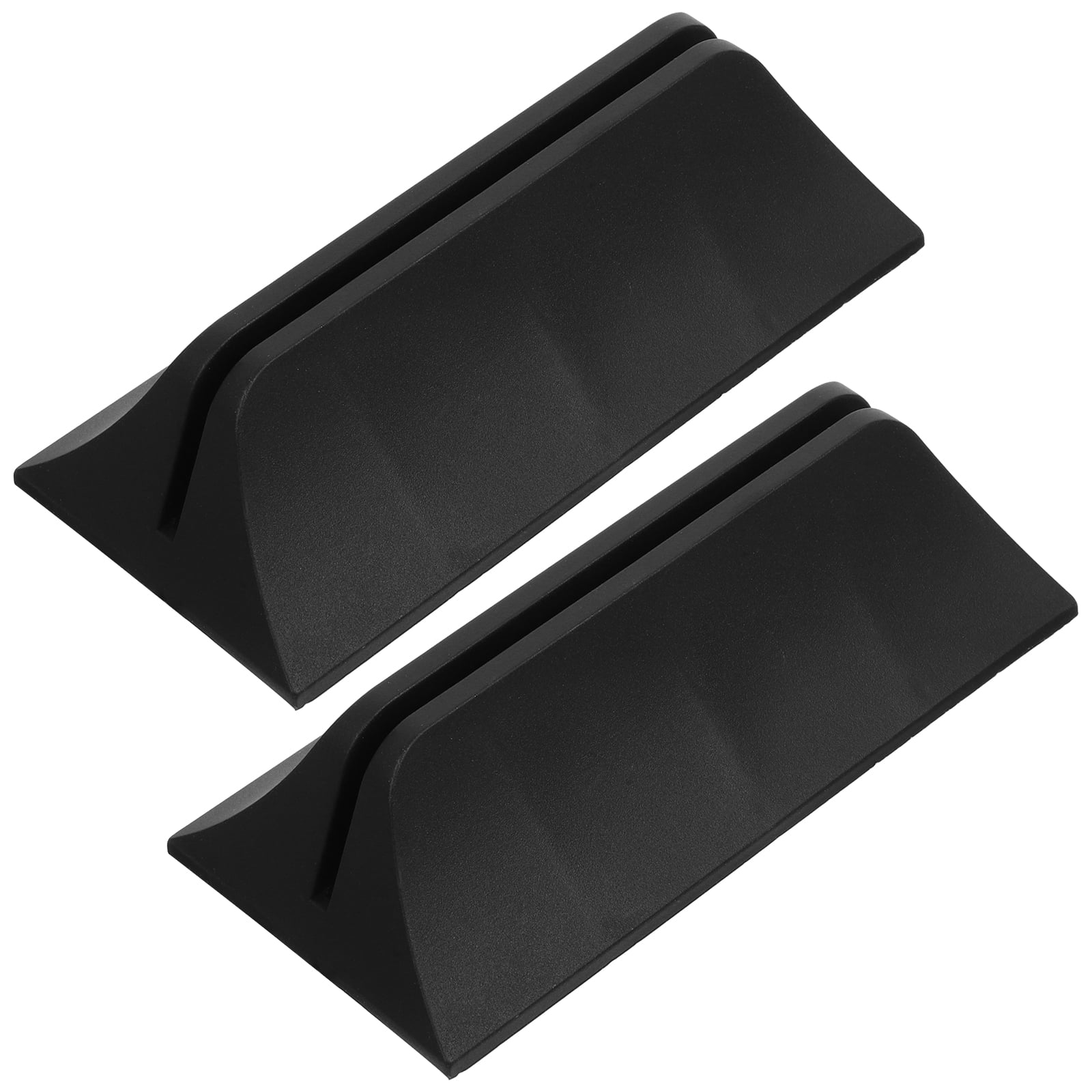 2 Pcs Office Screen Clip Privacy Panel Adjustable Desks Plinth Black ...