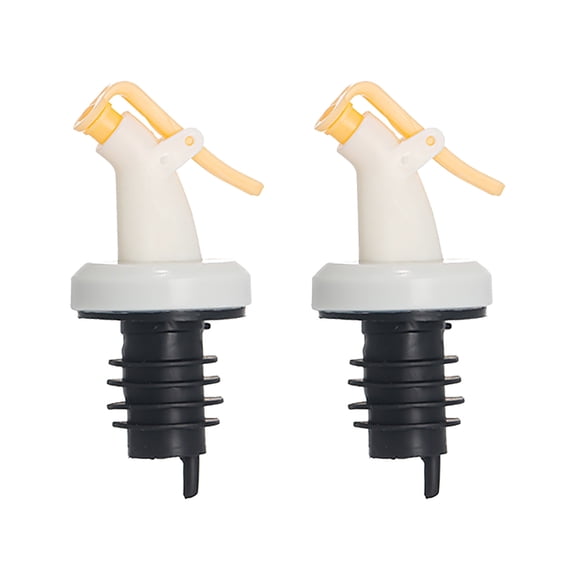 2 Pcs Oil Pour Spouts, Pourer Plastic Silicone Oil Bottle Pourer ...