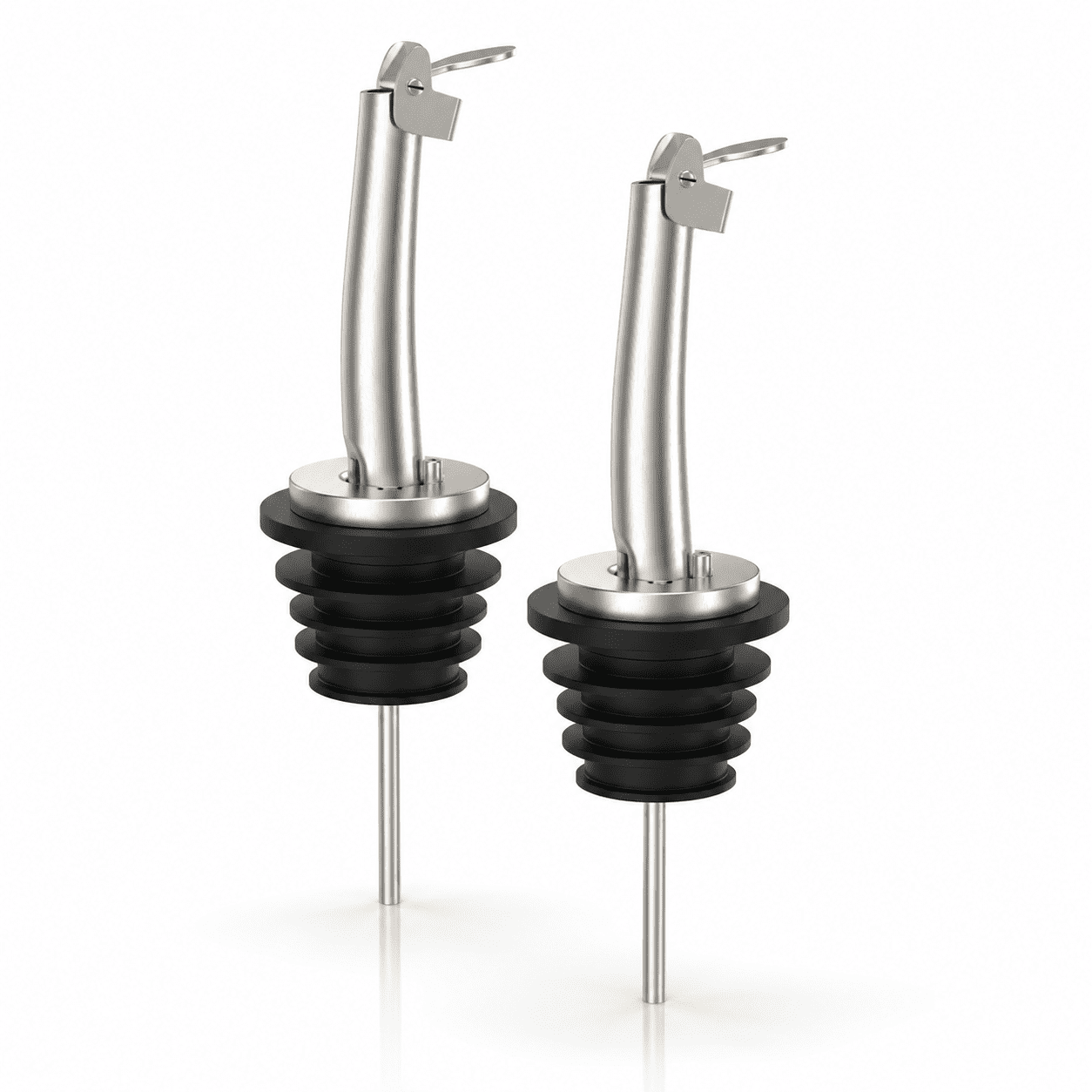 2 Pcs Oil Spout Liquor Pourers Bottle Spout Speed Pourer Olive Oil and ...