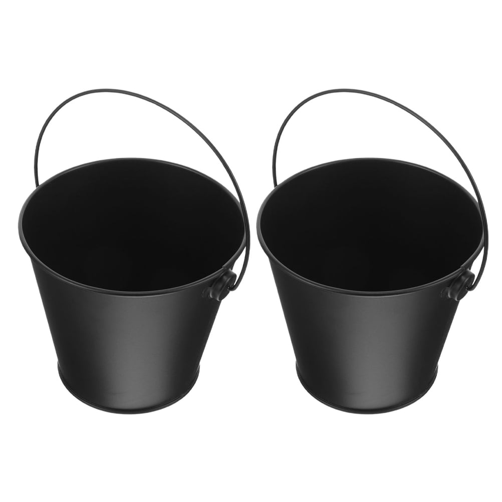 2 Pcs Outdoor Barbecue Grill Mini Bbq Grill Grease Oil Bucket Grill ...