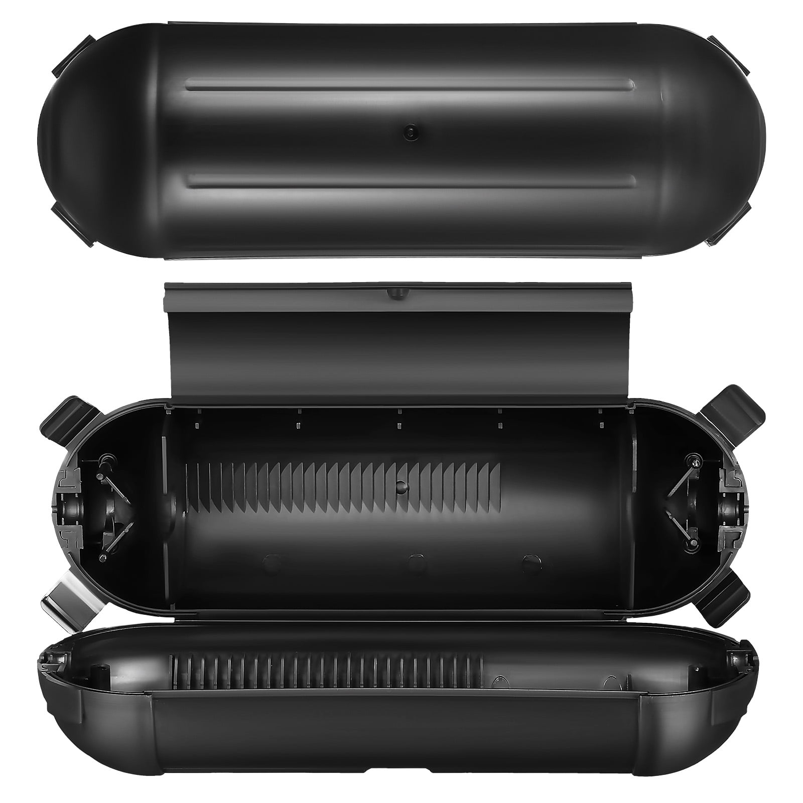 MLINS Black Outdoor Extension Cord Cover Weatherproof Plastic Junction ...