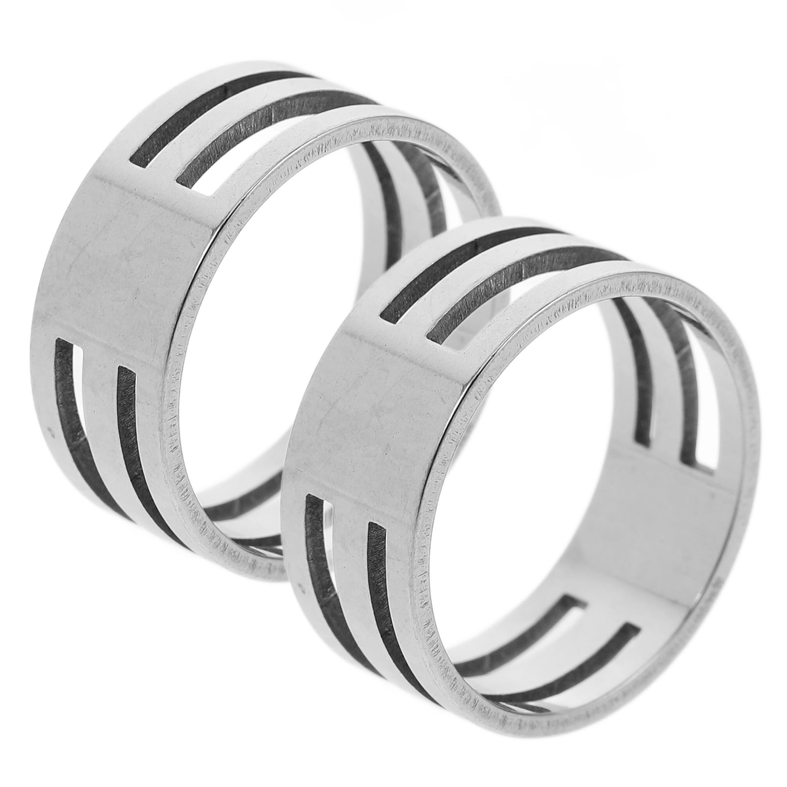 2 Pcs Outdoor Hinges Transparent Display Stand Open Ring Tool - Walmart.com